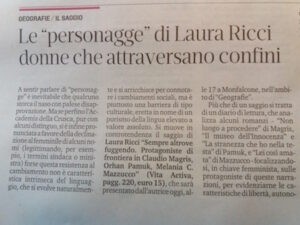 Le “personagge” di Laura Ricci donne che attraversano confini – Laura Ricci